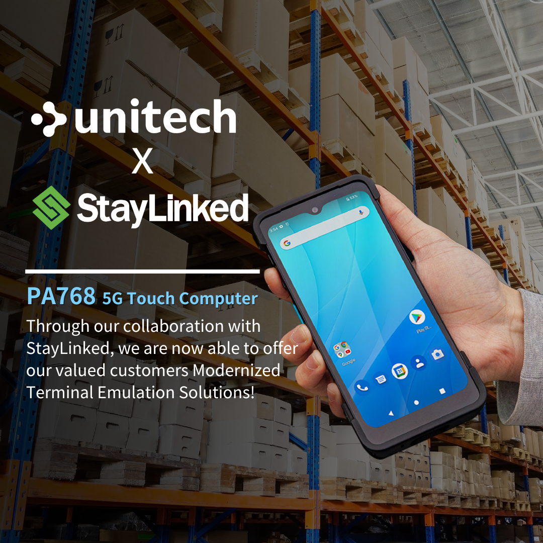 PA768 is equipped with StayLinked SmartTE feature now!-Newsroom | Unitech Global | Your ...